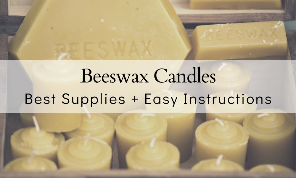 How To Make Beeswax Candles | Supplies + Steps – The Farmers Cupboard